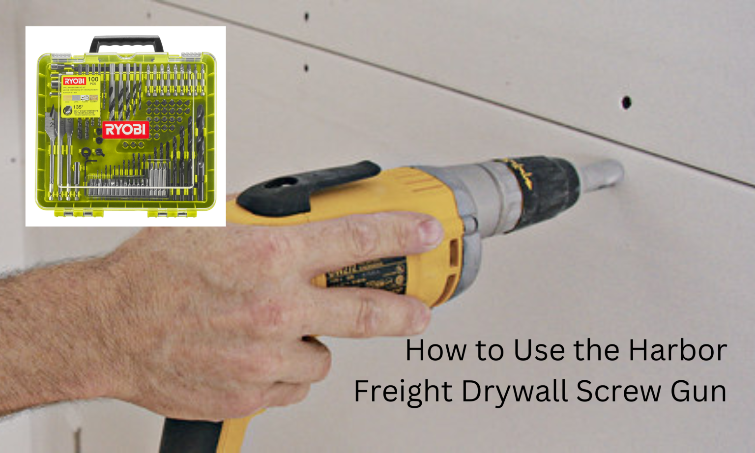 Drywall Screw Gun Harbor Freight