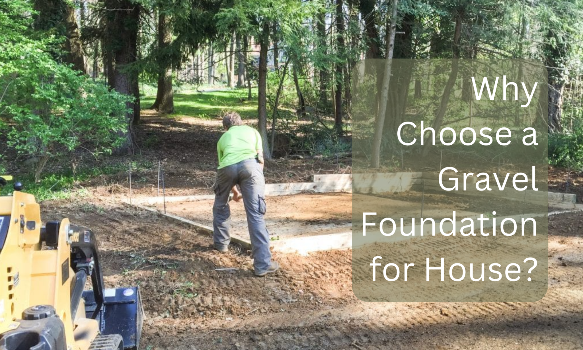 #1 The Art of Preparing a Rock-Solid Gravel Foundation for House - DIY ...